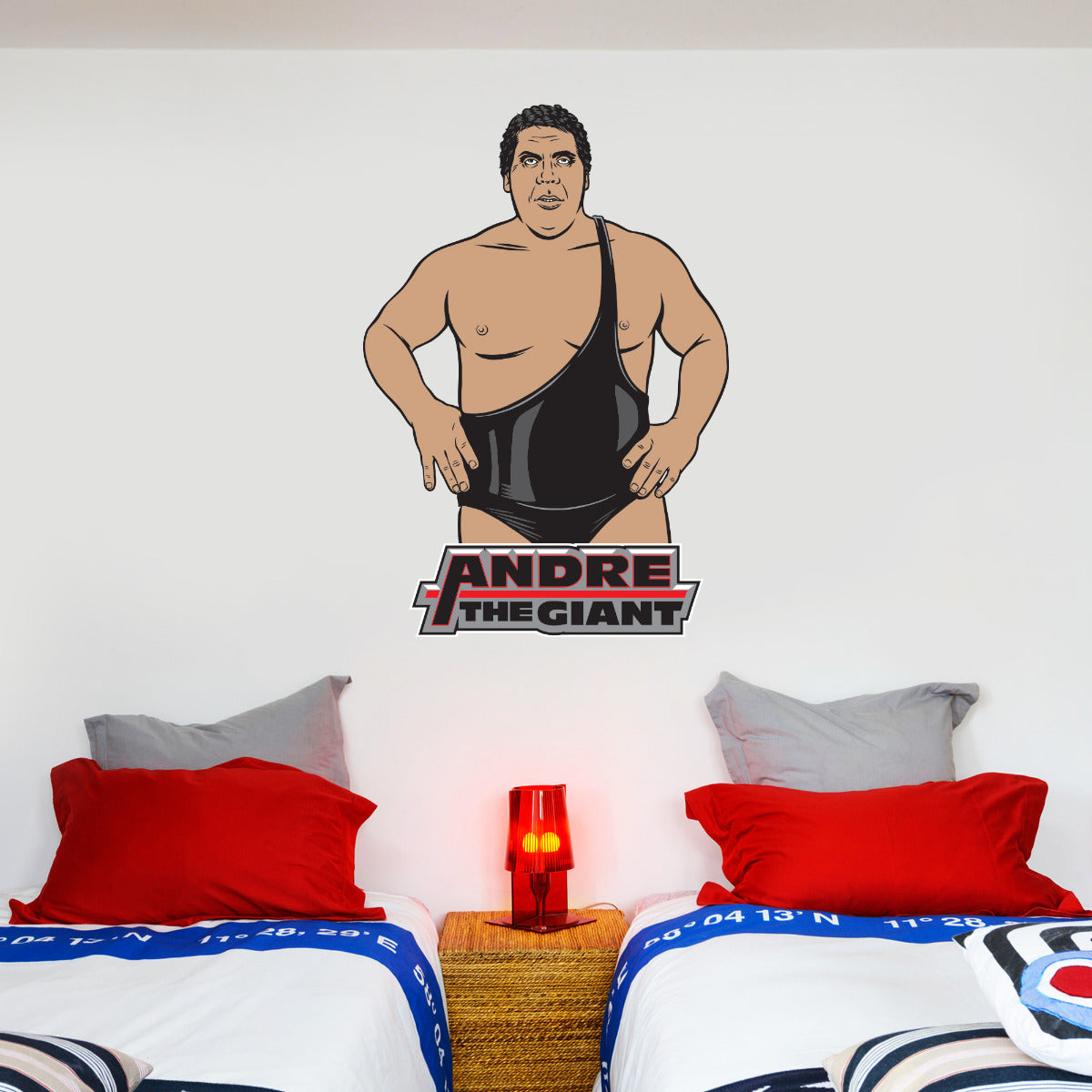 Andre the Giant WWE Graphic Wall Sticker – wrestlingshop.com