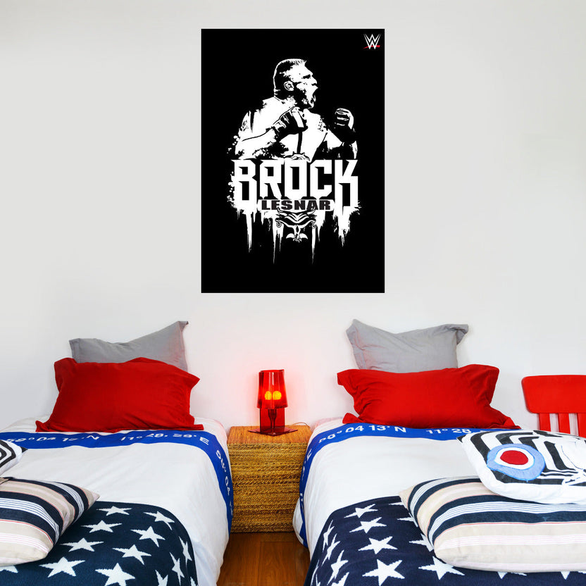 Brock Lesnar WWE Graphic Wall Sticker 1 – wrestlingshop.com