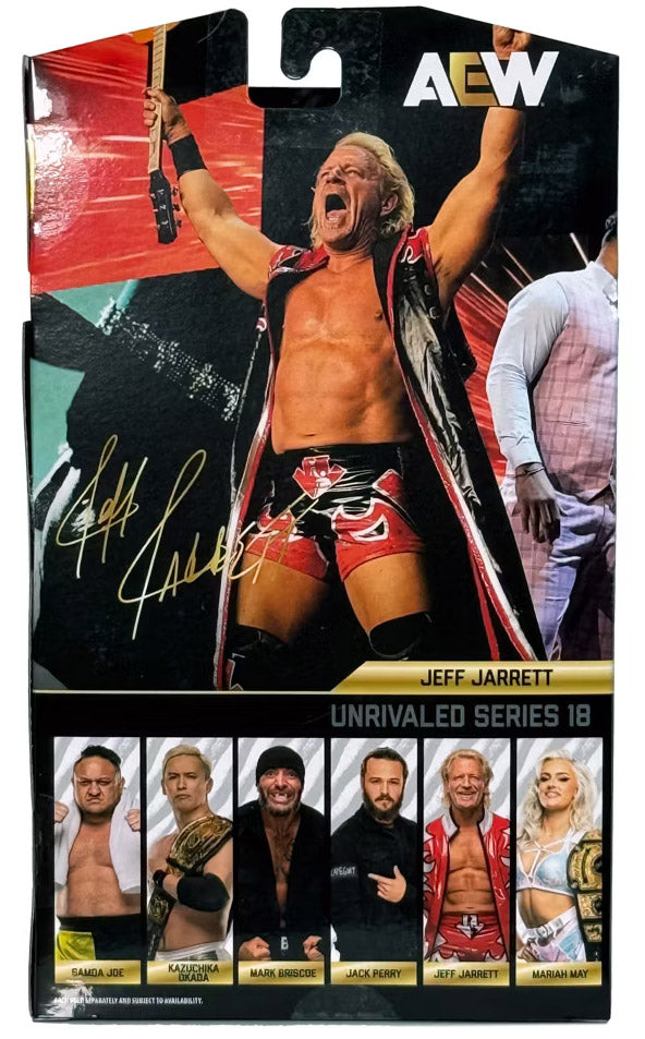 Jeff Jarrett - AEW Unrivaled Collection Series #18 – wrestlingshop.com