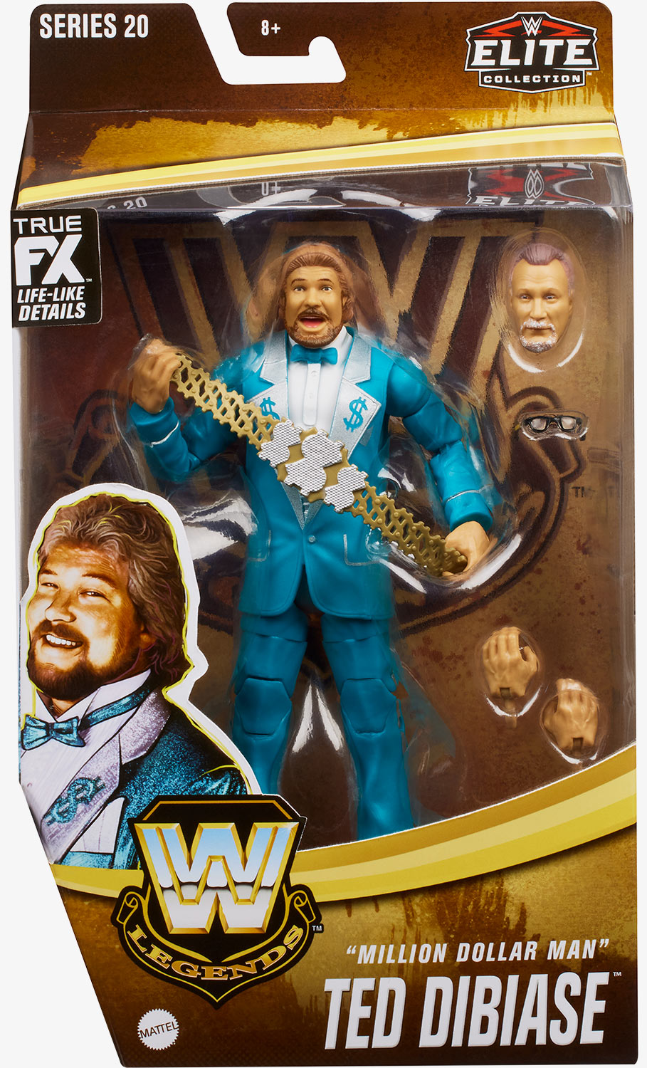 Million Dollar Man WWE Legends Series #20 Action Figure – wrestlingshop.com