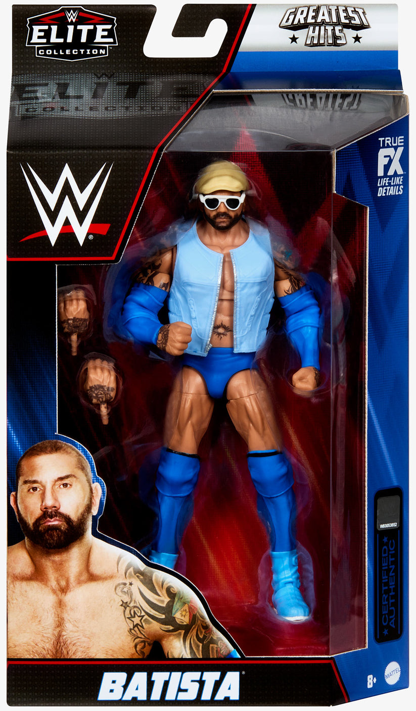 Batista WWE Elite Collection Greatest Hits Series #2 Action Figure ...