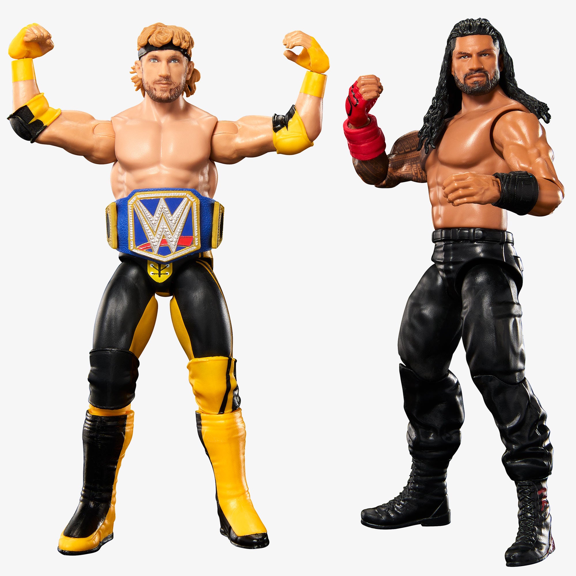 Roman Reigns & Logan Paul WWE Championship Showdown 2-Pack Series #15 Action Figures ...