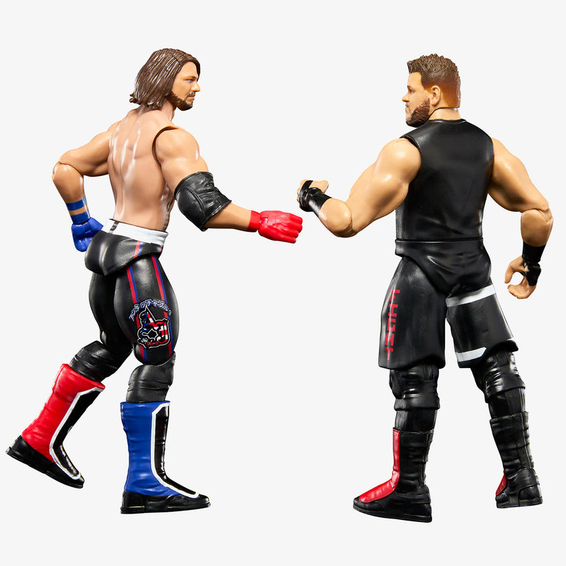 Kevin Owens & AJ Styles WWE Championship Showdown 2-Pack Series #15 Action Figures ...