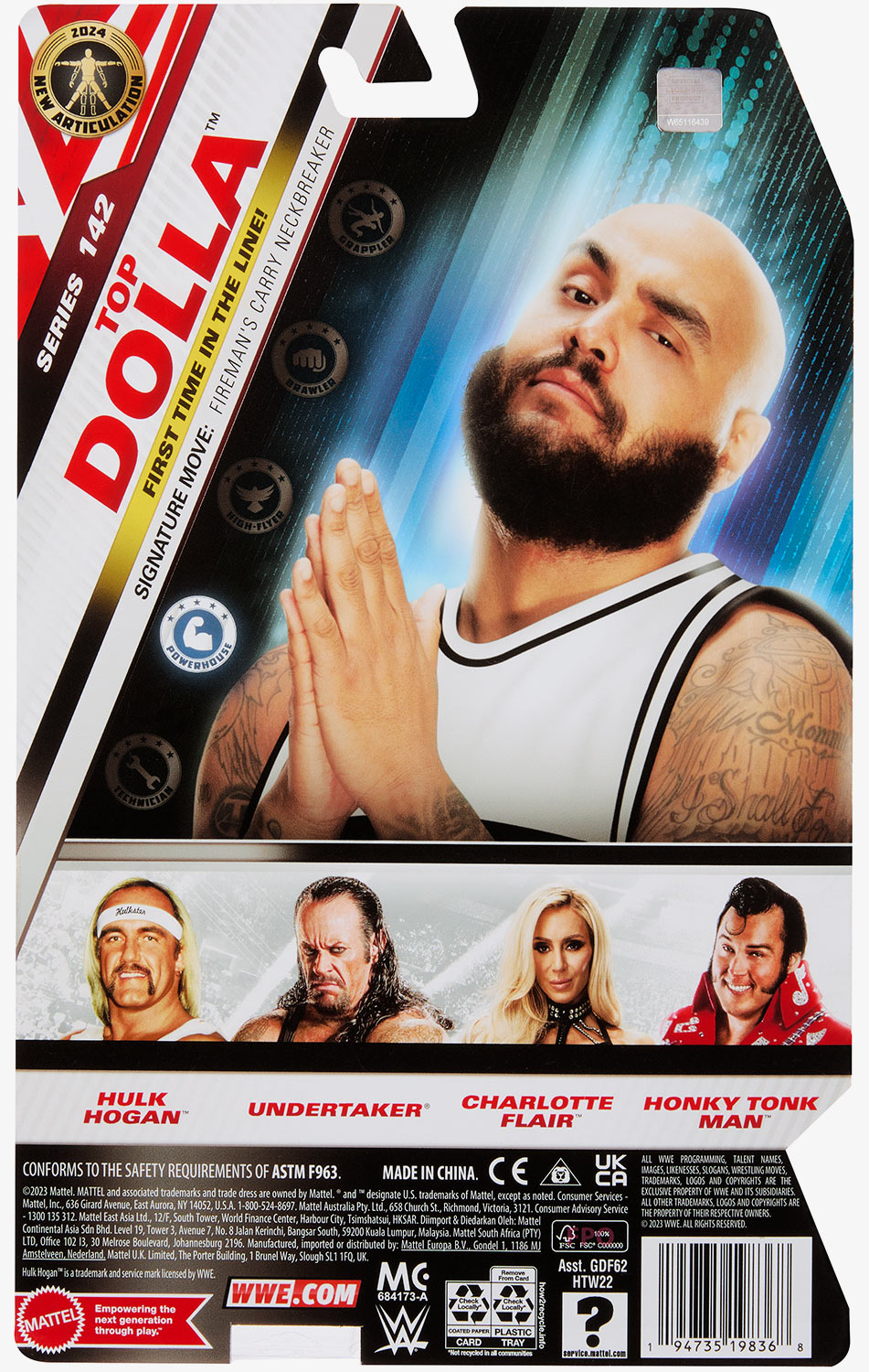 Top Dolla WWE Basic Series #142 Action Figure – wrestlingshop.com
