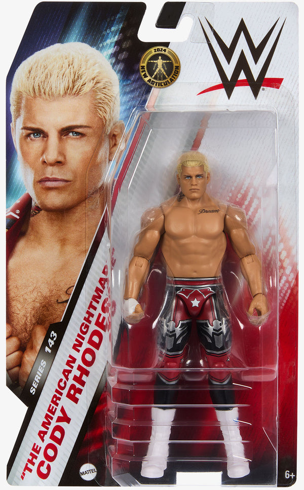 Cody Rhodes WWE Basic Series #143 Action Figure – wrestlingshop.com