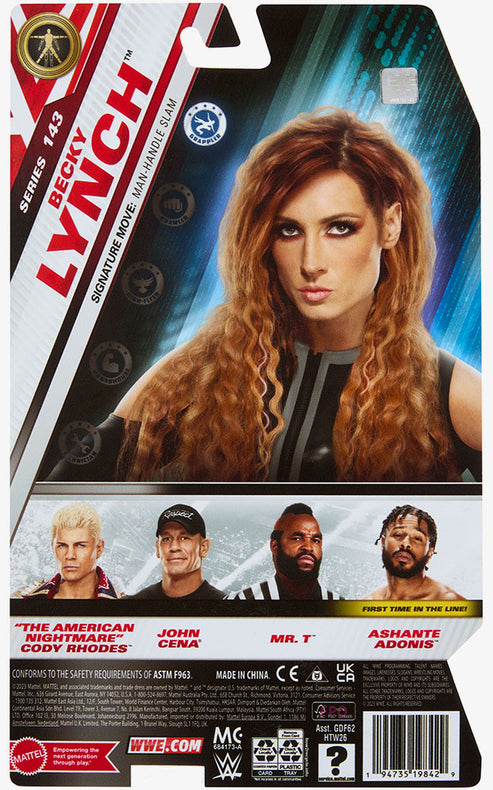 Becky Lynch WWE Basic Series #143 Action Figure – wrestlingshop.com
