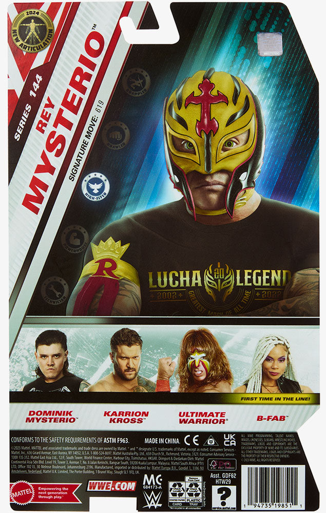 Rey Mysterio WWE Basic Series #144 Action Figure – wrestlingshop.com
