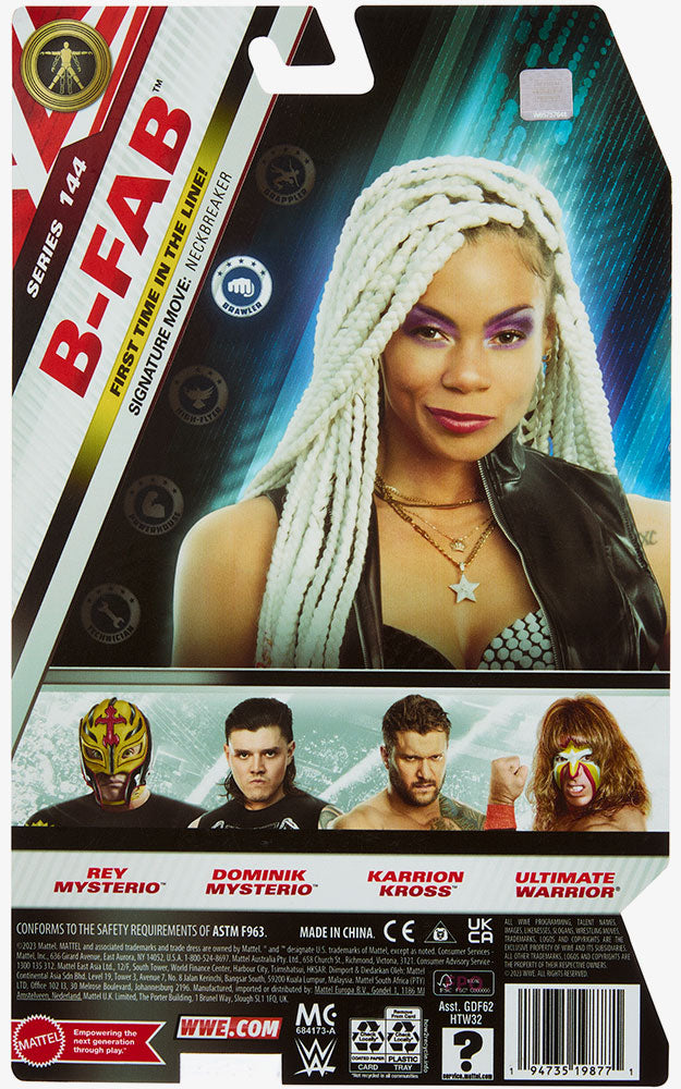 B-Fab WWE Basic Series #144 Action Figure – wrestlingshop.com