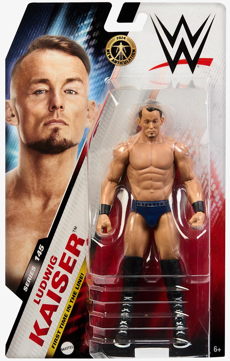Ludwig Kaiser WWE Basic Series #145 Action Figure – wrestlingshop.com