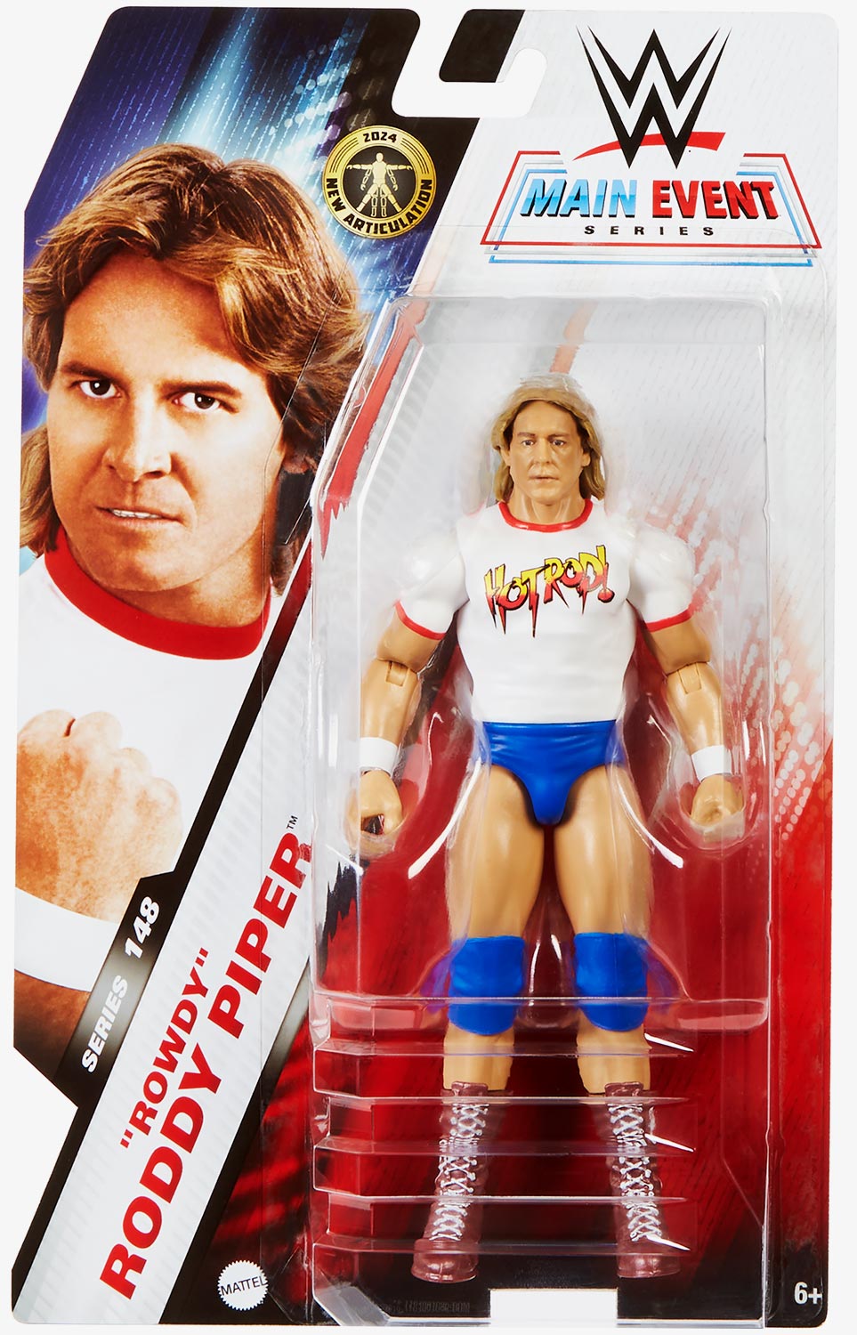 "Rowdy" Roddy Piper WWE Main Event Series #148 – wrestlingshop.com
