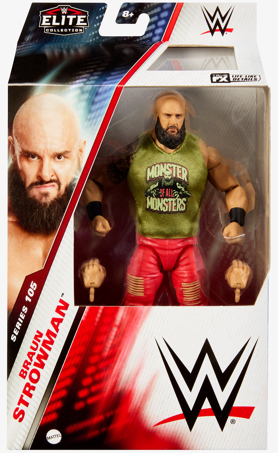 Braun Strowman WWE Elite Collection Series #105 Action Figures – wrestlingshop.com