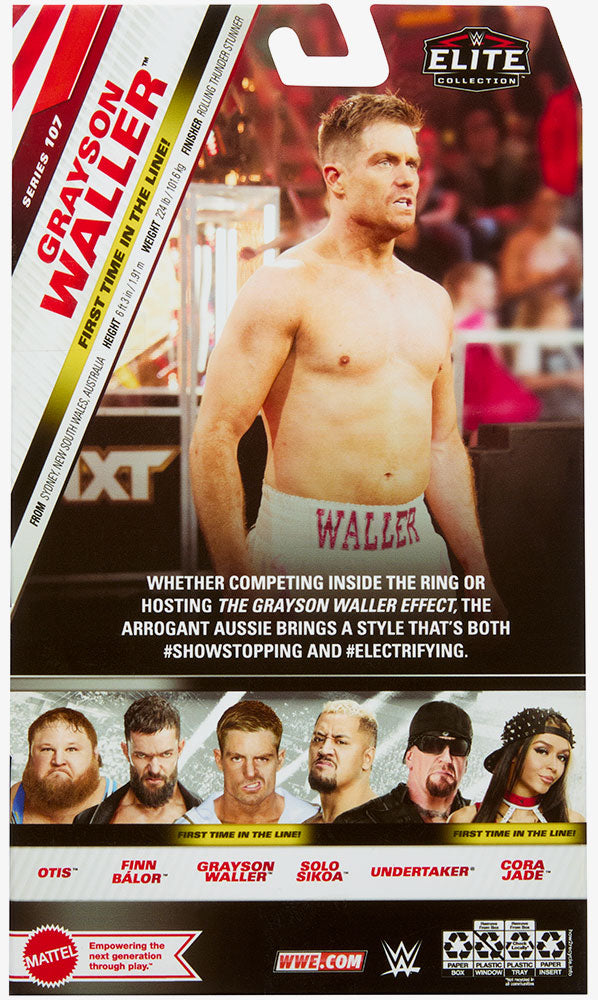Grayson Waller WWE Elite Collection Series #107 Action Figure ...