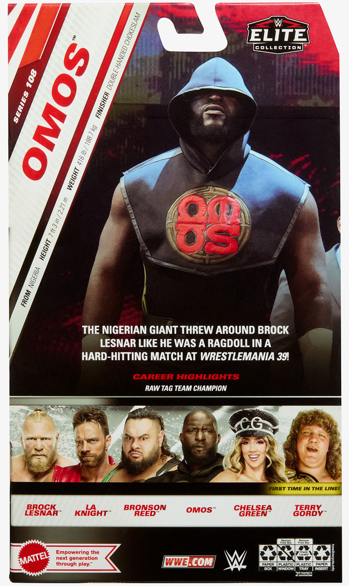 Omos WWE Elite Collection Series #108 Action Figure – wrestlingshop.com