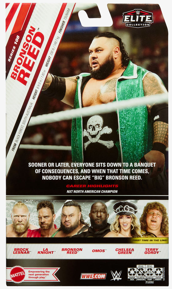Bronson Reed WWE Elite Collection Series #108 Action Figure ...