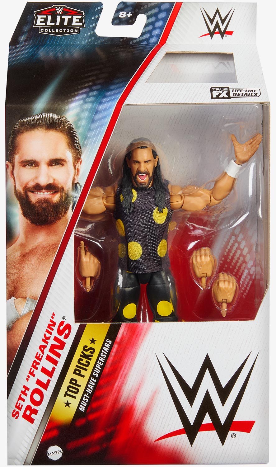 Seth "Freakin" Rollins WWE Elite Collection Top Picks 2024 Series ...