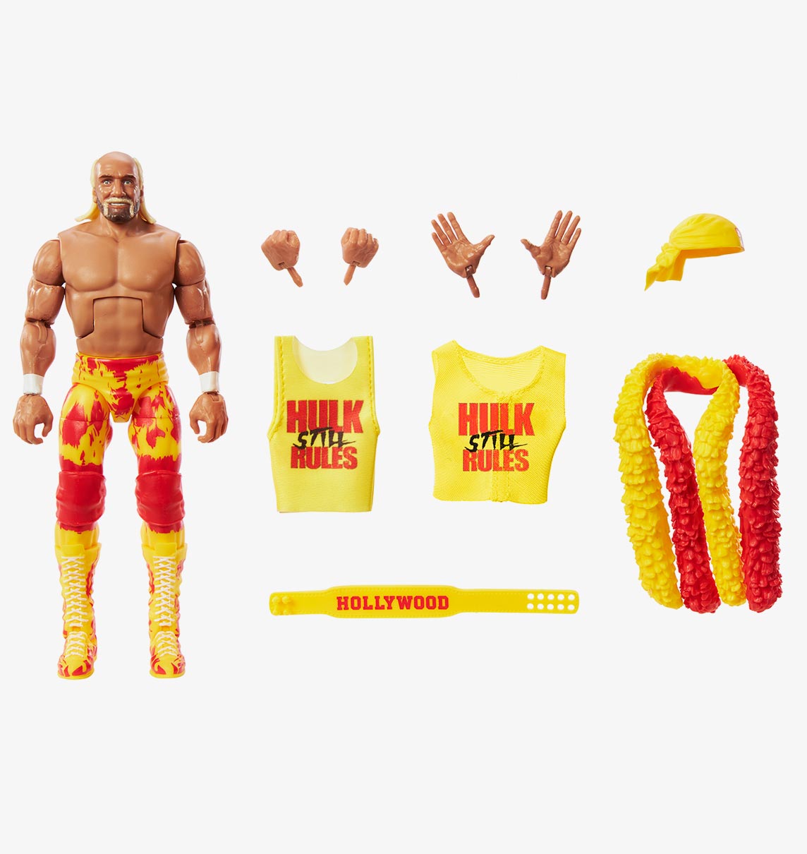 Hulk Hogan 40th Anniversary WWE Elte Collection Action Figure 3 Pack ...