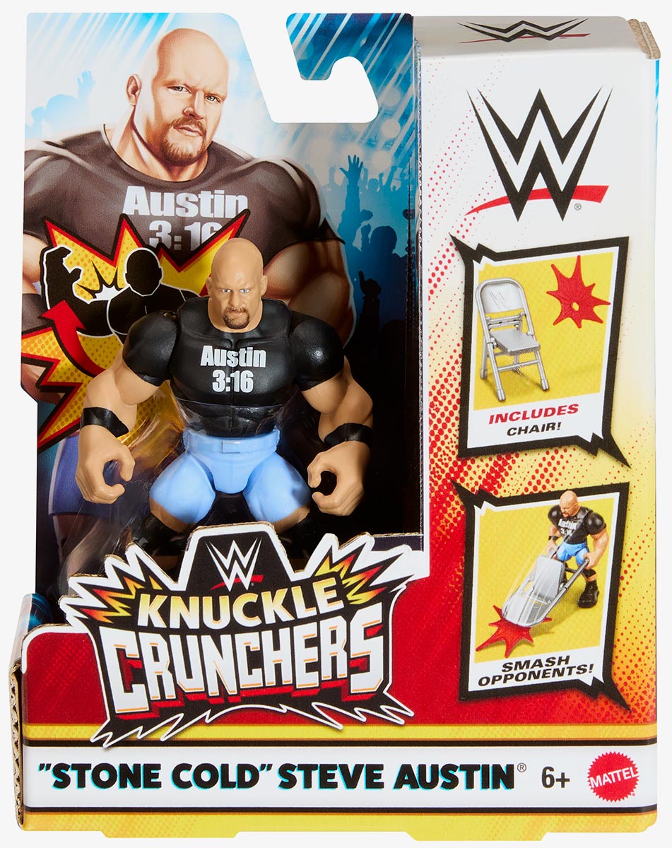 "Stone Cold" Steve Austin WWE Knuckle Crunchers Series #2 ...