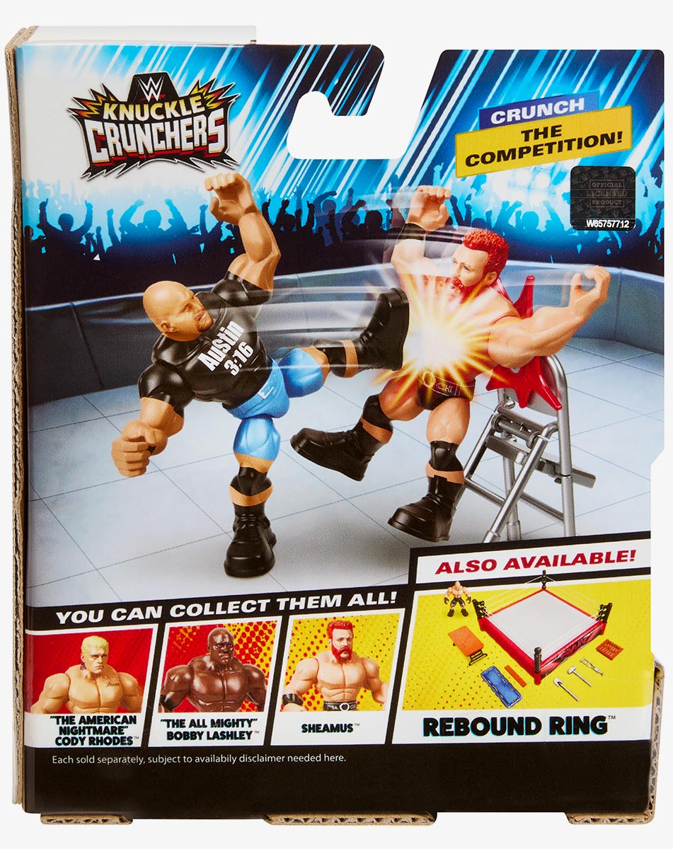 "Stone Cold" Steve Austin WWE Knuckle Crunchers Series #2 ...