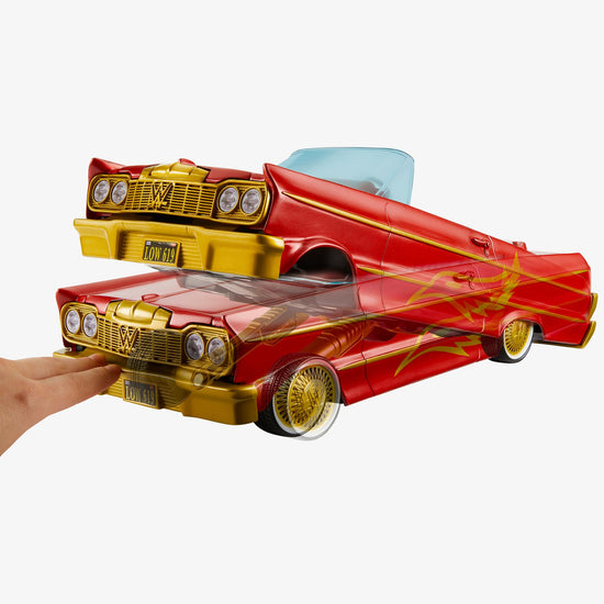 WWE Lucha Low Rider Vehicle (Includes Rey Mysterio Action Figure ...