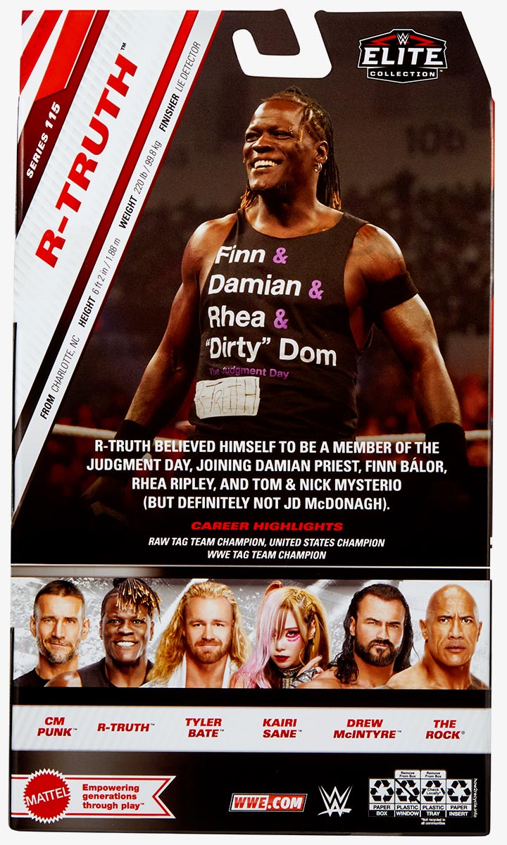 R-Truth WWE Elite Collection Series #115 Action Figure – wrestlingshop.com