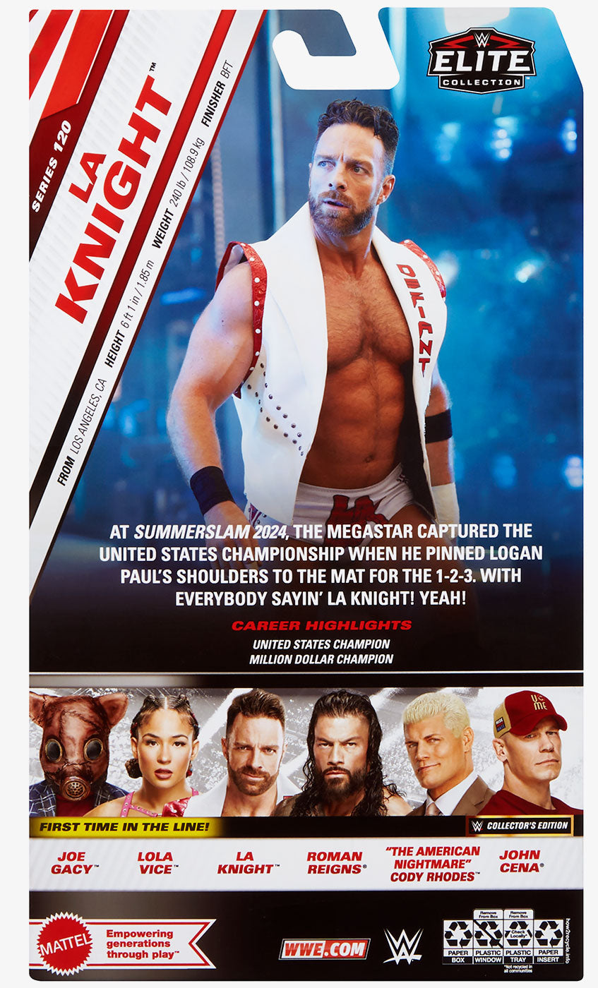 LA Knight WWE Elite Collection Series #120 Action Figure ...