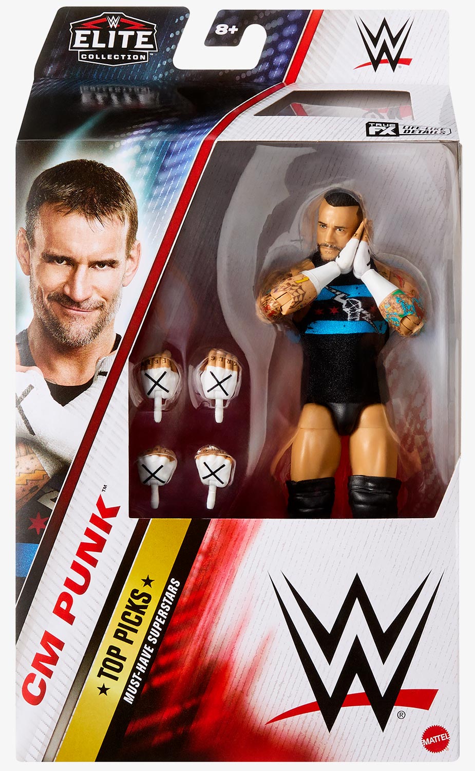 CM Punk WWE Elite Collection Top Picks 2025 (Wave 2) Action Figure – wrestlingshop.com