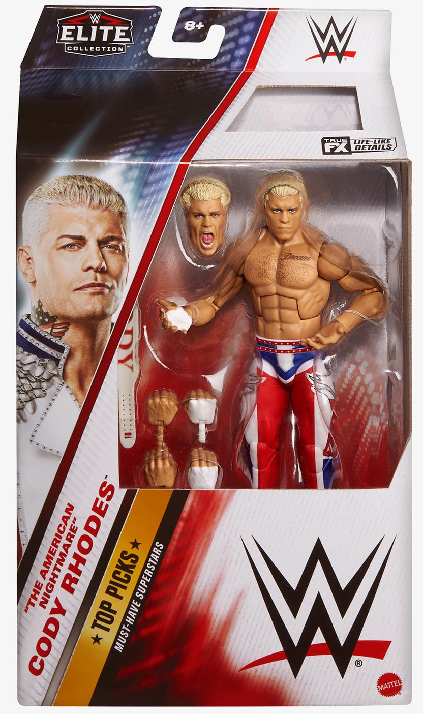 Cody Rhodes WWE Elite Collection Top Picks 2025 (Wave 4) Action Figure ...