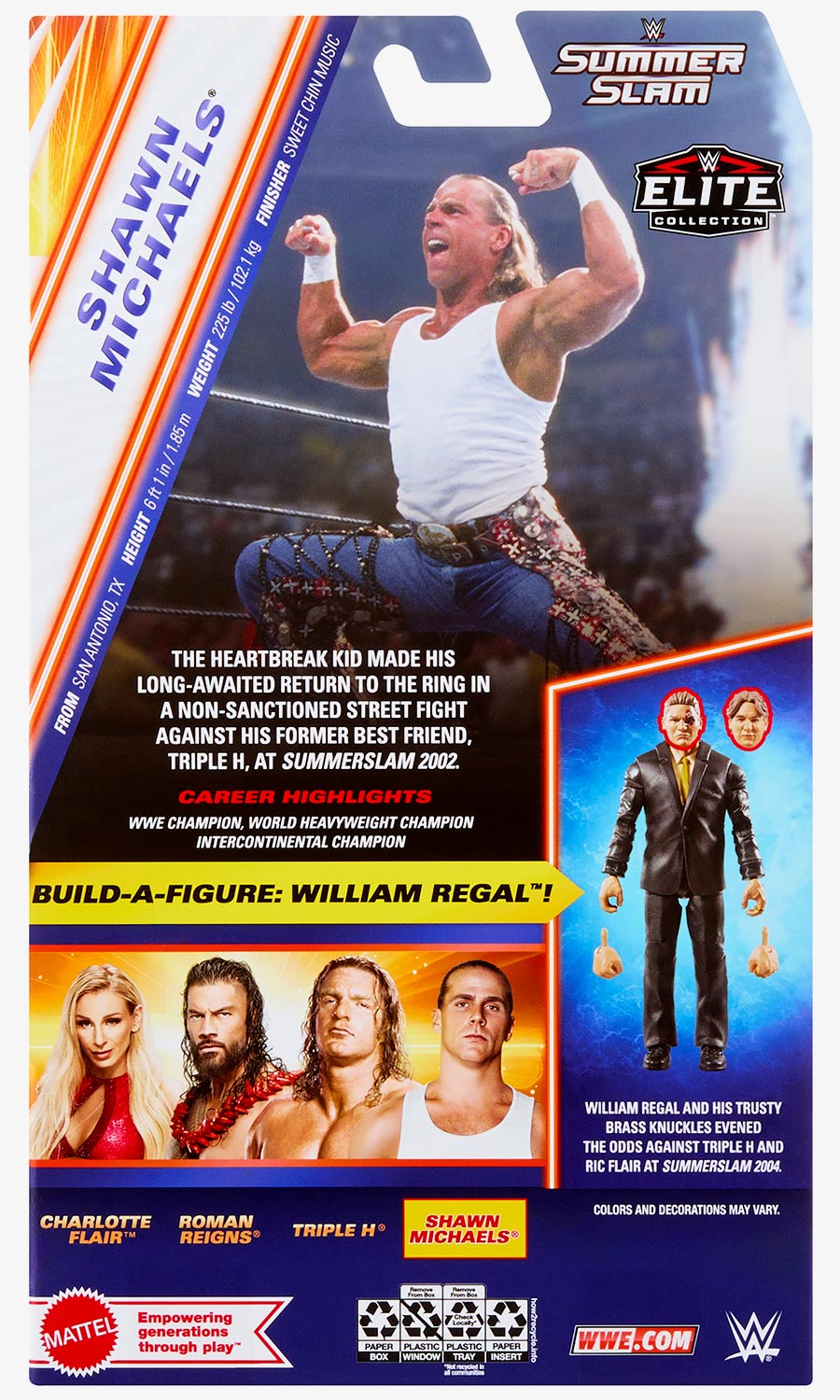 Shawn Michaels WWE SummerSlam 2025 Elite Collection Action Figure – wrestlingshop.com