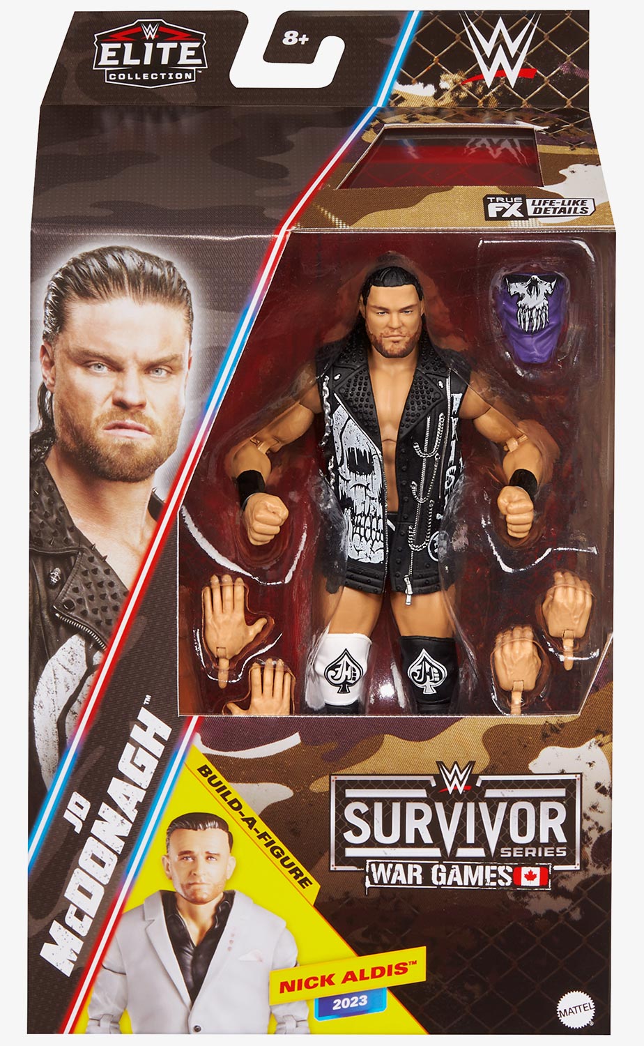 JD McDonagh WWE Survivor Series 2025 Elite Collection Action Figure ...