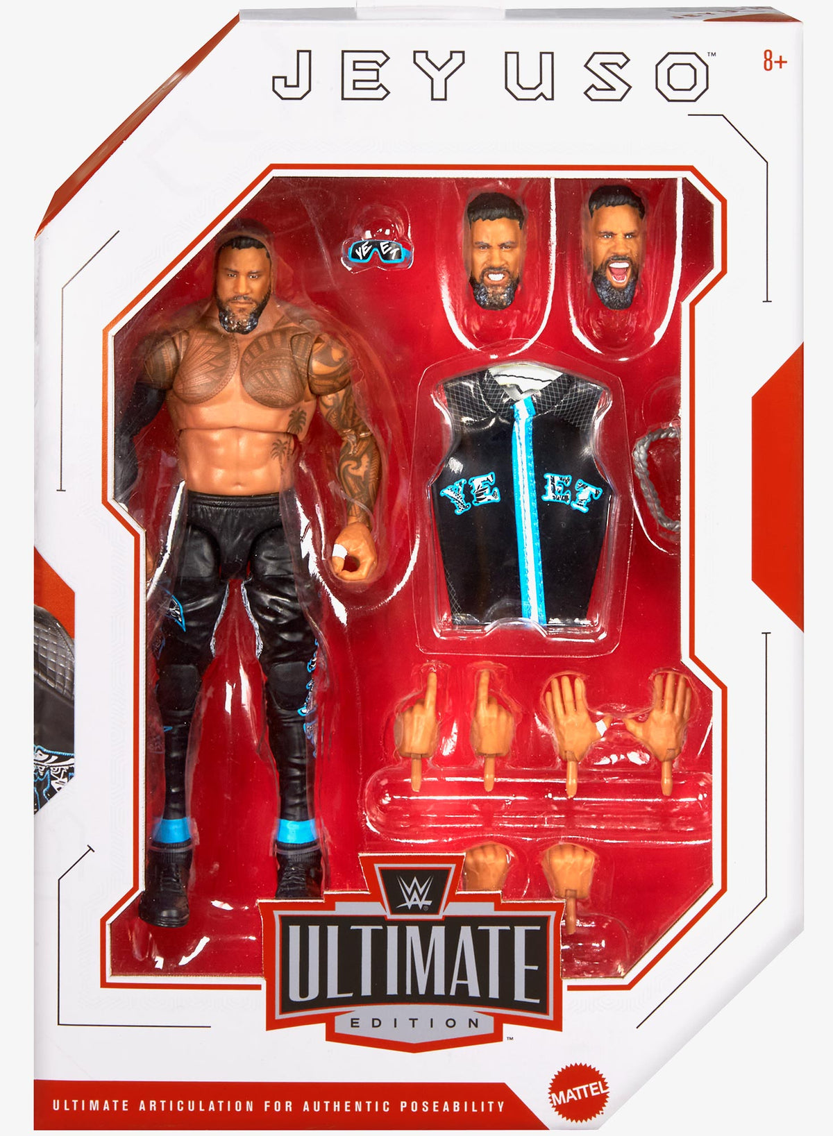 WWE The Usos - Jimmy Uso & Jey Uso WWE Action Figures – wrestlingshop.com