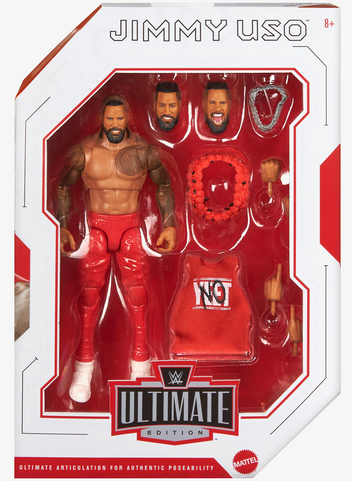 Jimmy Uso WWE Ultimate Edition Series #26 Action Figure – wrestlingshop.com