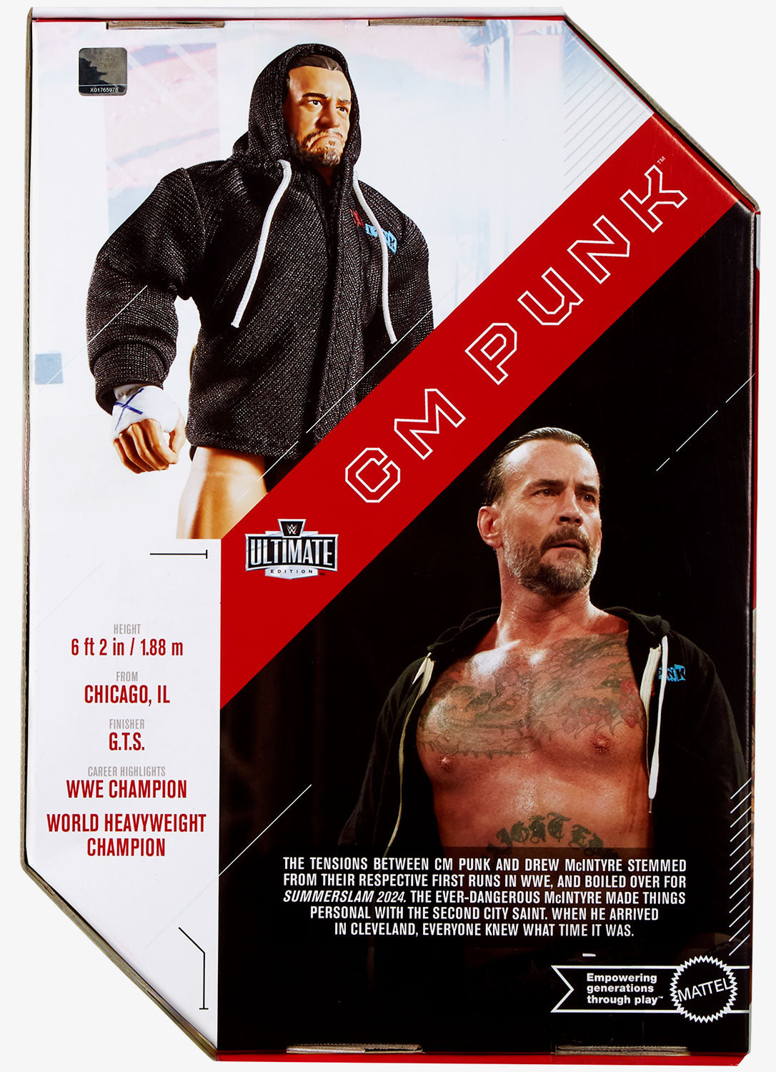 CM Punk WWE Ultimate Edition Series #27 Action Figure – wrestlingshop.com