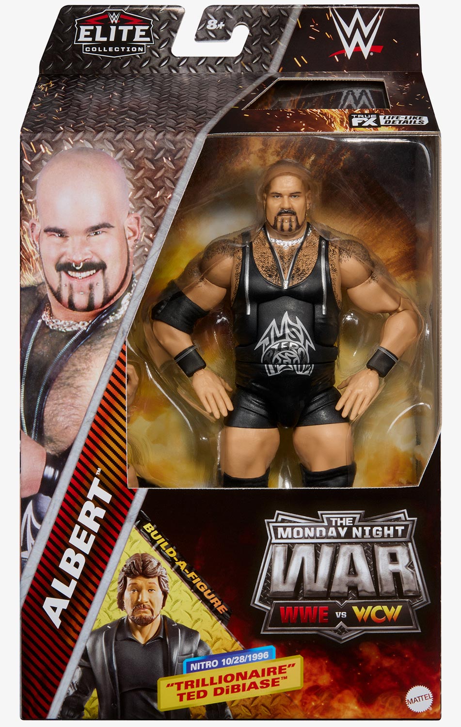 Albert Monday Night Wars WWE Elite Collection Series #7 Action Figure ...