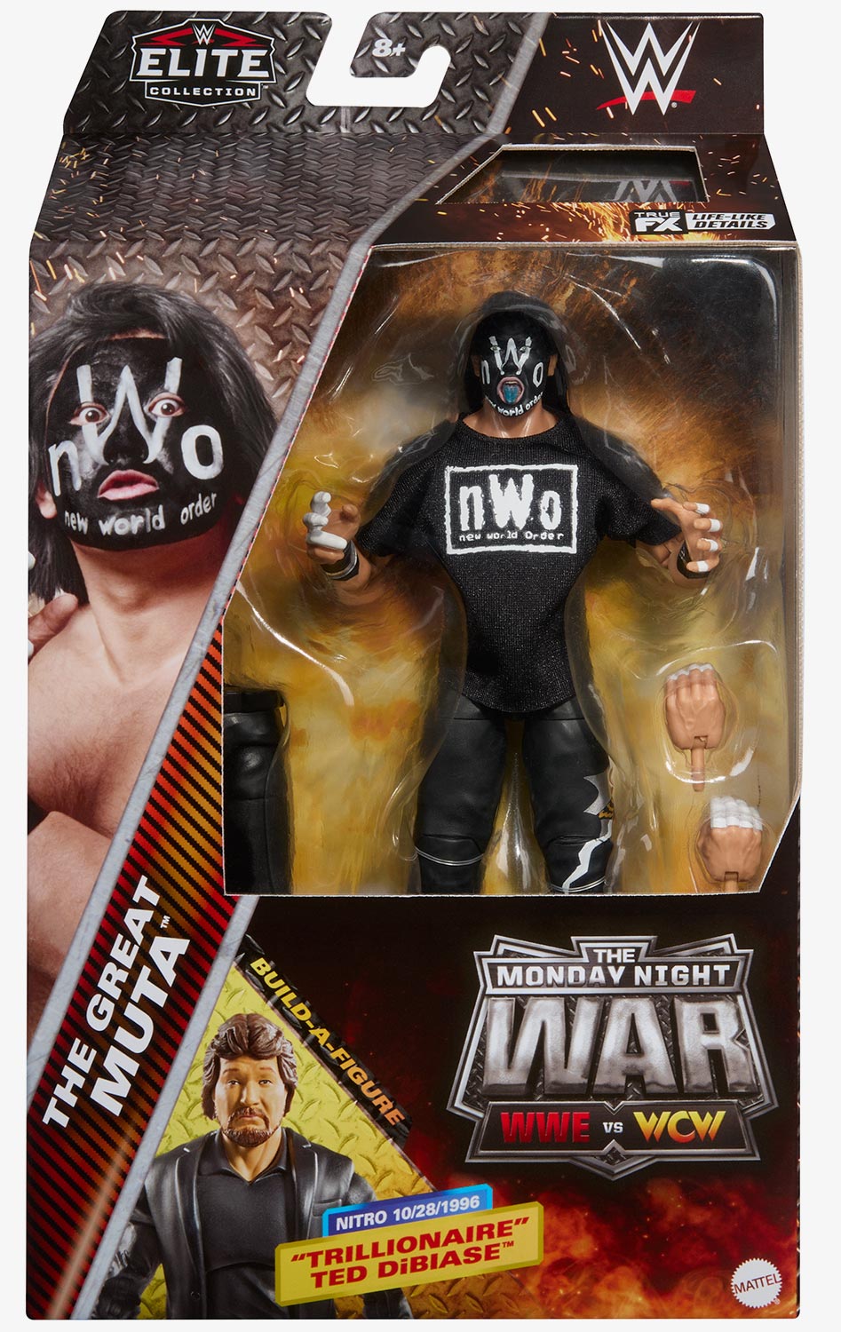 The Great Muta Monday Night Wars WWE Elite Collection Series #7 Action ...