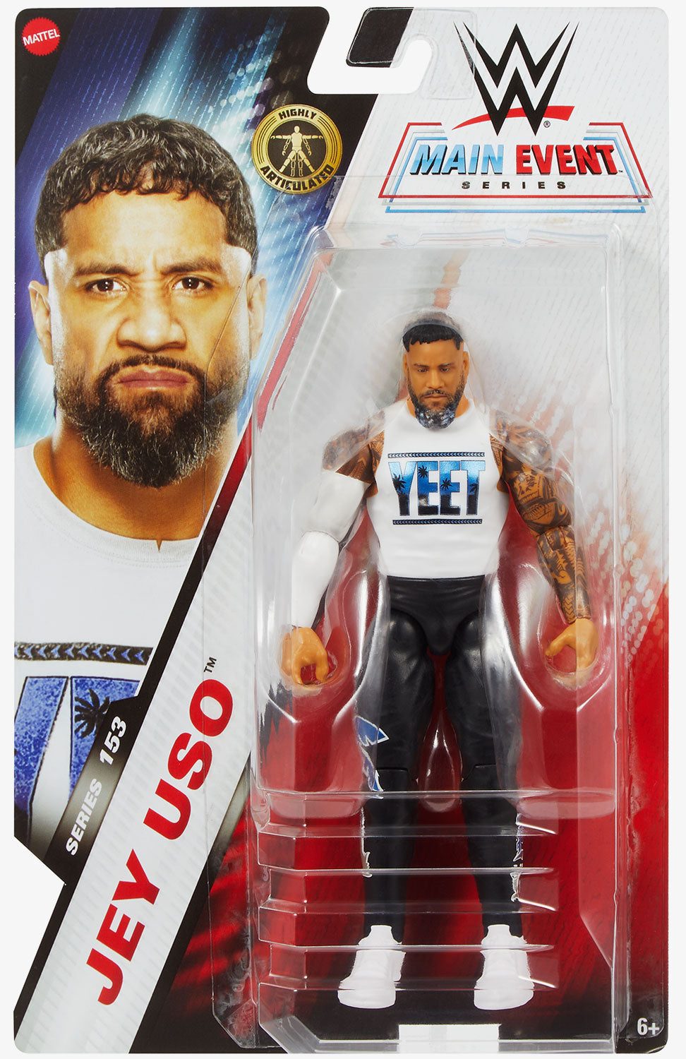 Jey Uso WWE Main Event Series #153 Action Figure – wrestlingshop.com
