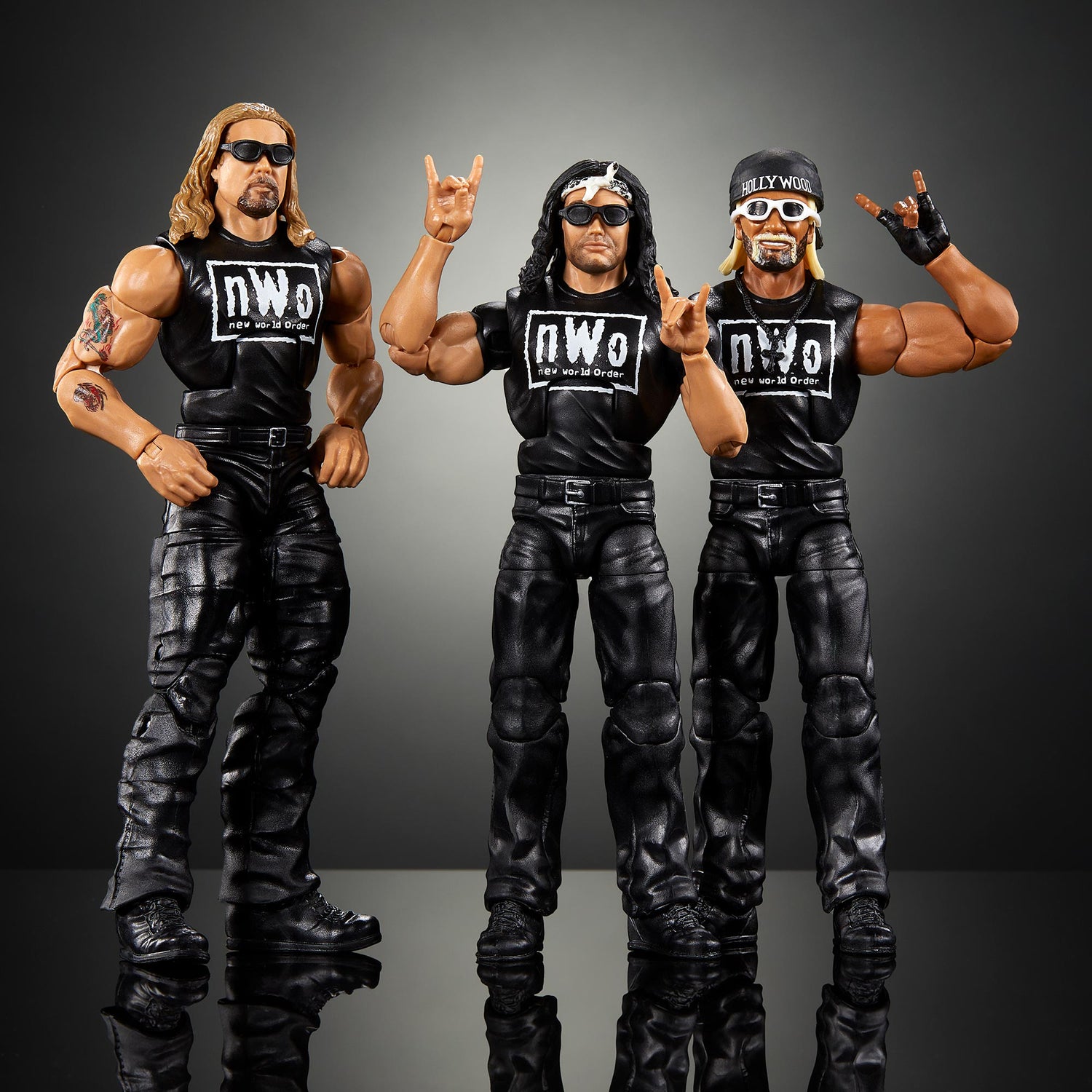 New World Order (nWo) WWE Elite Collection 3-Pack Action Figures ...
