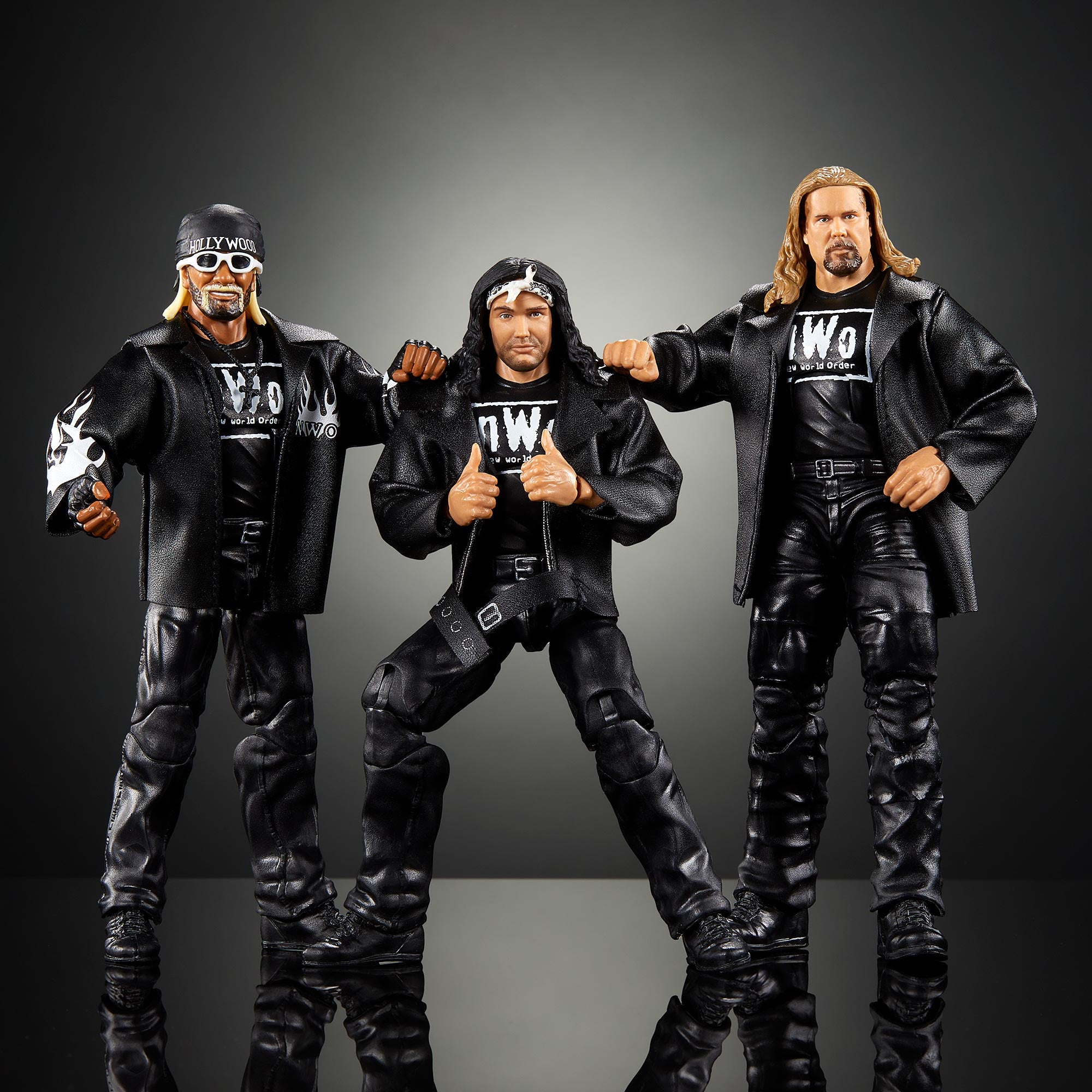 New World Order (nWo) WWE Elite Collection 3-Pack Action Figures ...