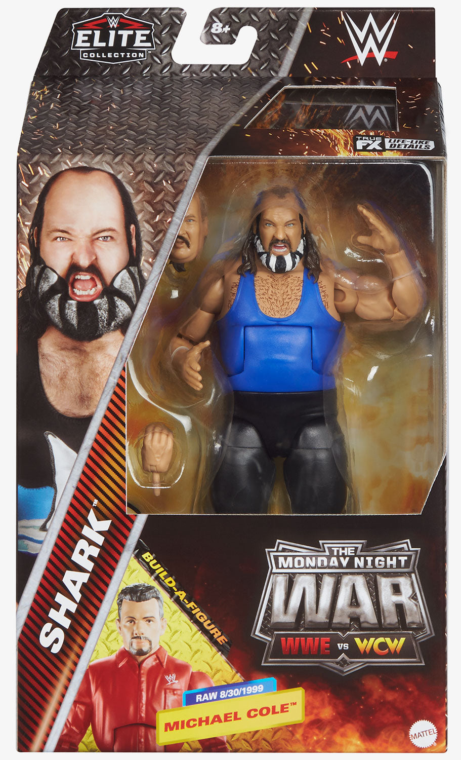 Shark WWE Monday Night War Elite Collection Series #8 (Chase variant) – wrestlingshop.com
