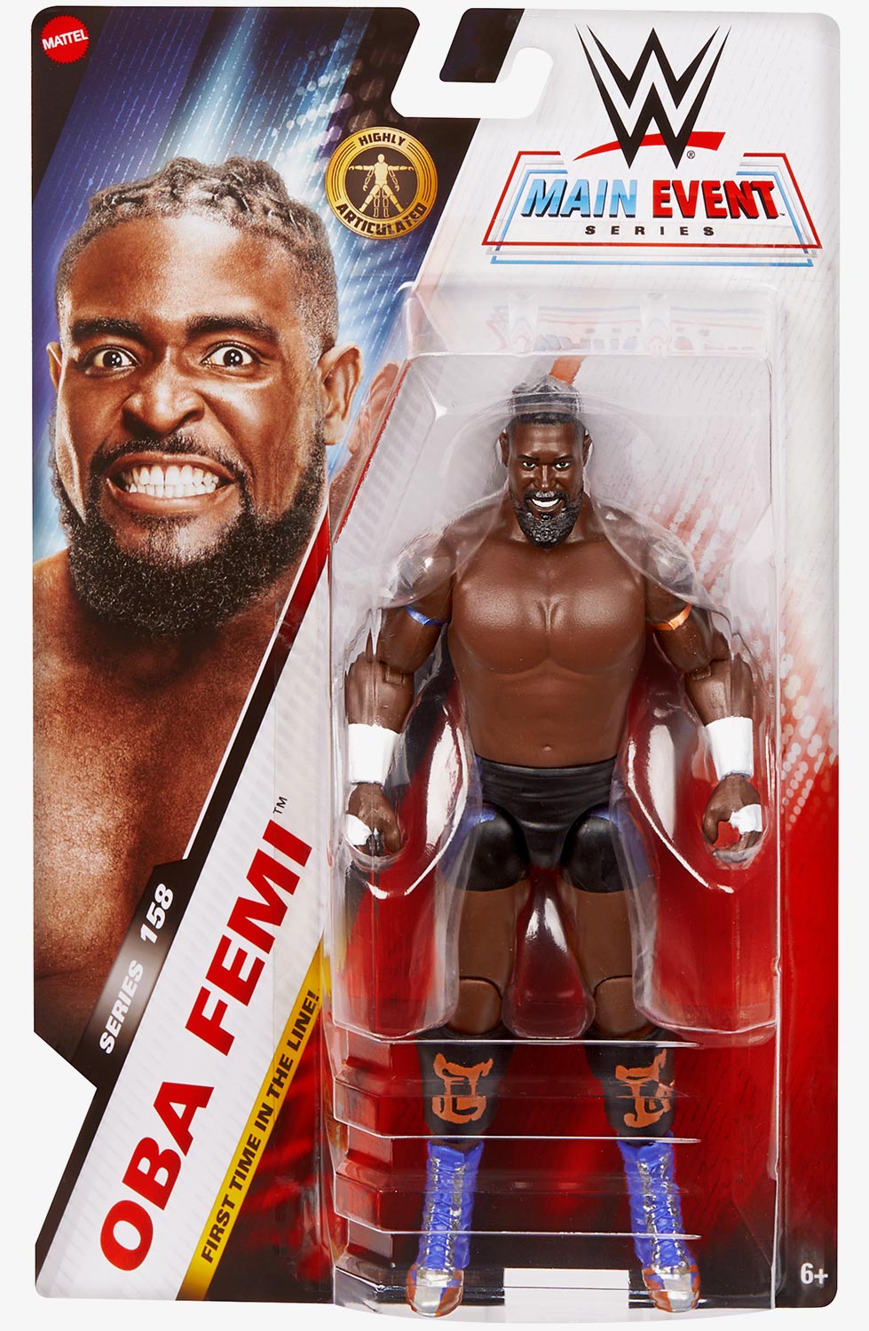 Oba Femi WWE Main Event Series #158 Action Figure – wrestlingshop.com