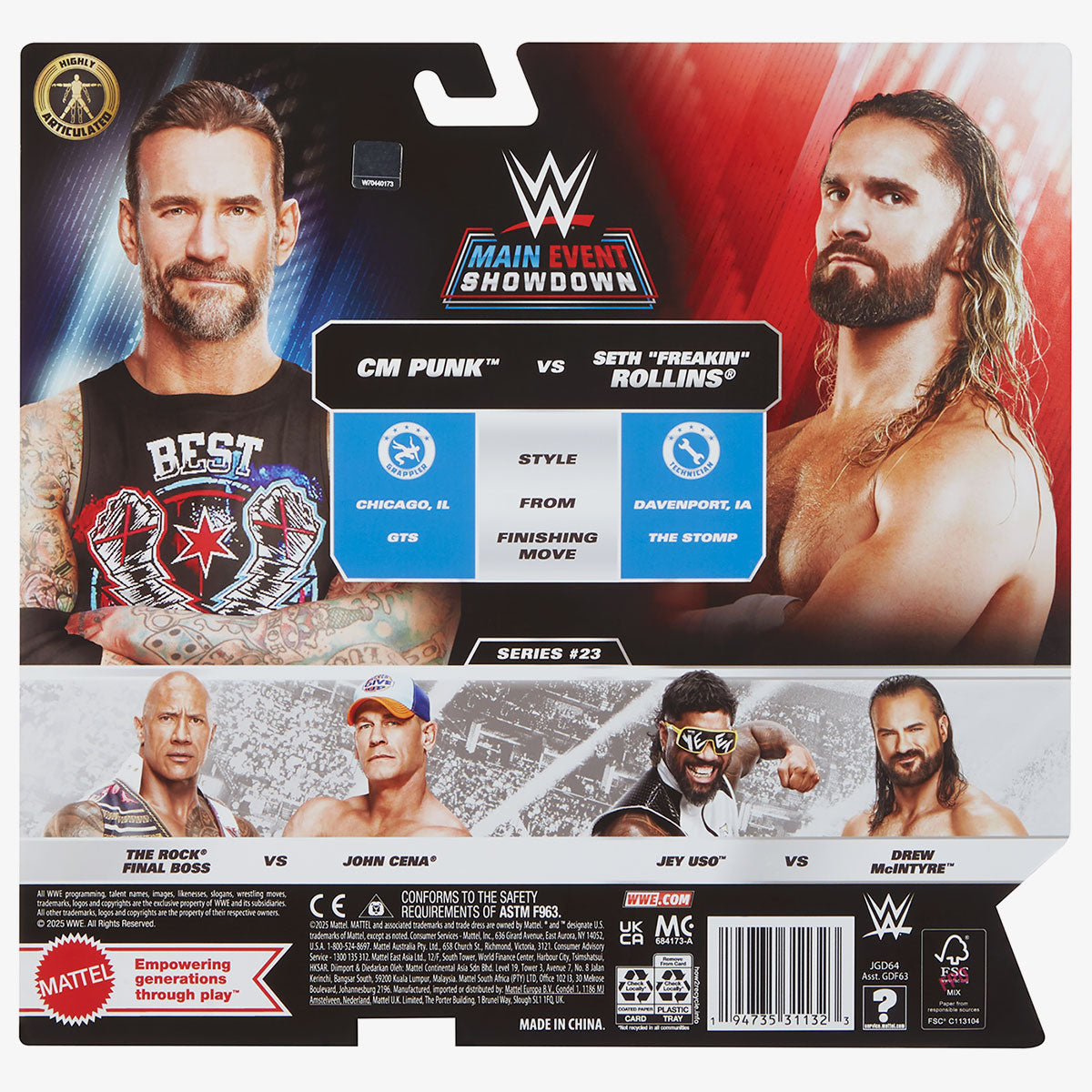 WWE Main Event Showdown – wrestlingshop.com