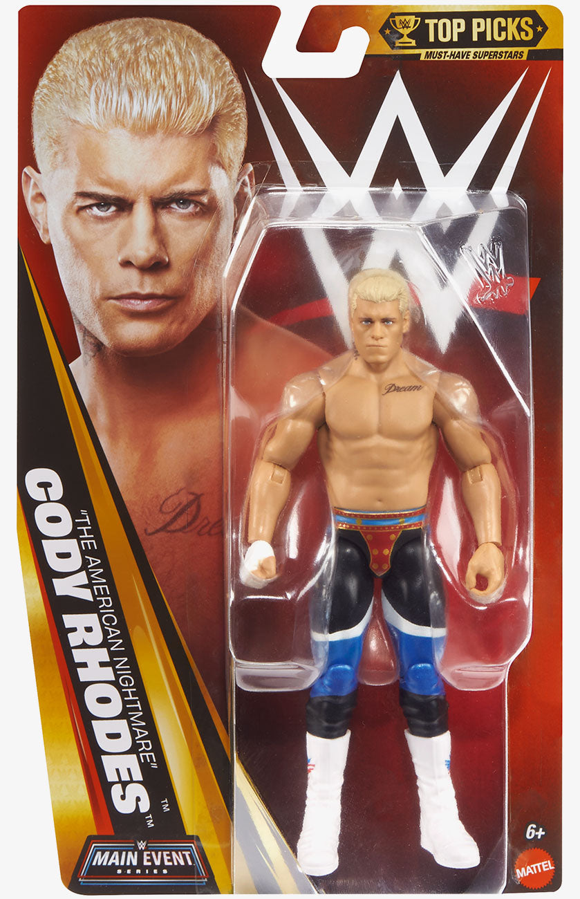 "The American Nightmare" Cody Rhodes WWE Main Event Top Picks 2026 Ser ...