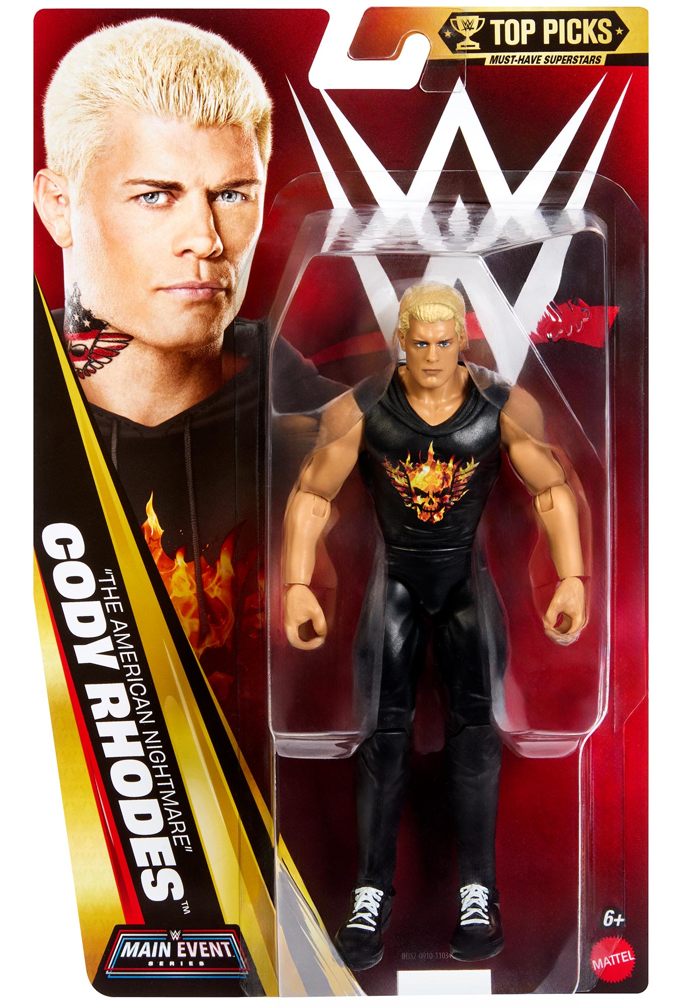 "The American Nightmare" Cody Rhodes WWE Main Event Top Picks 2026 Ser ...
