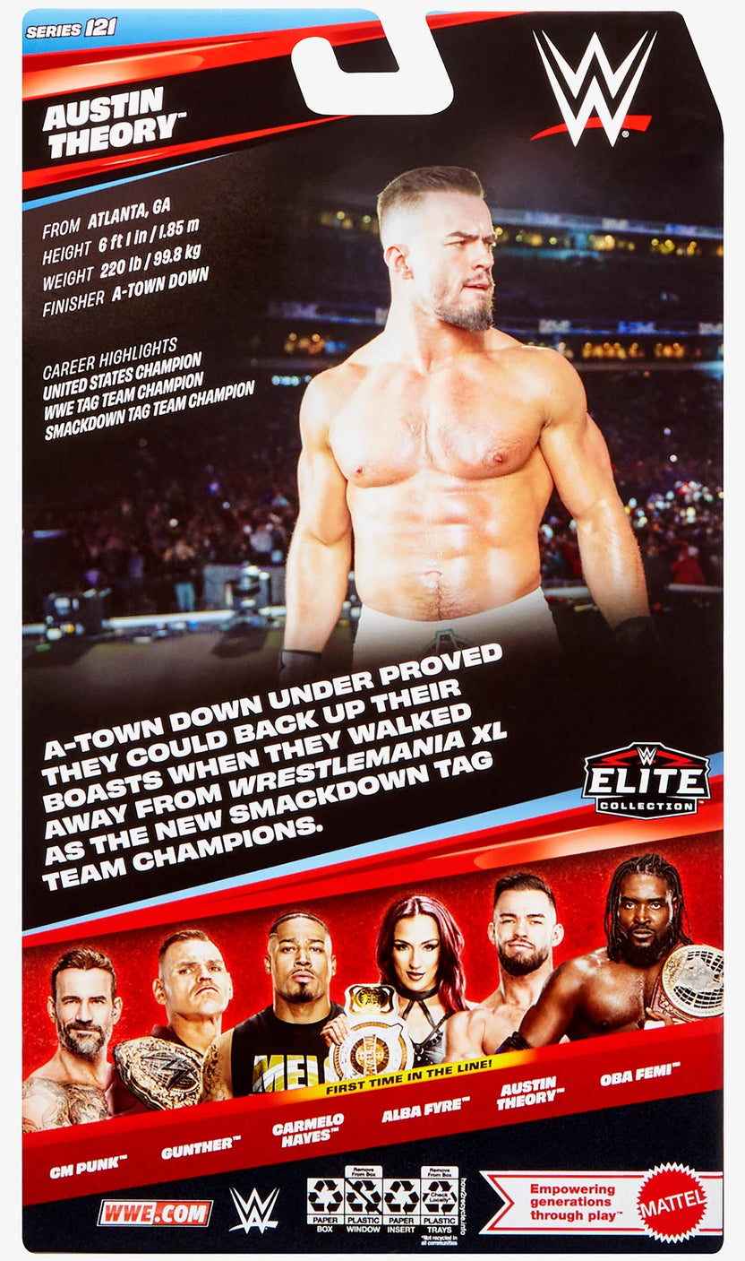 Austin Theory WWE Elite Collection Series #121 Action Figure ...