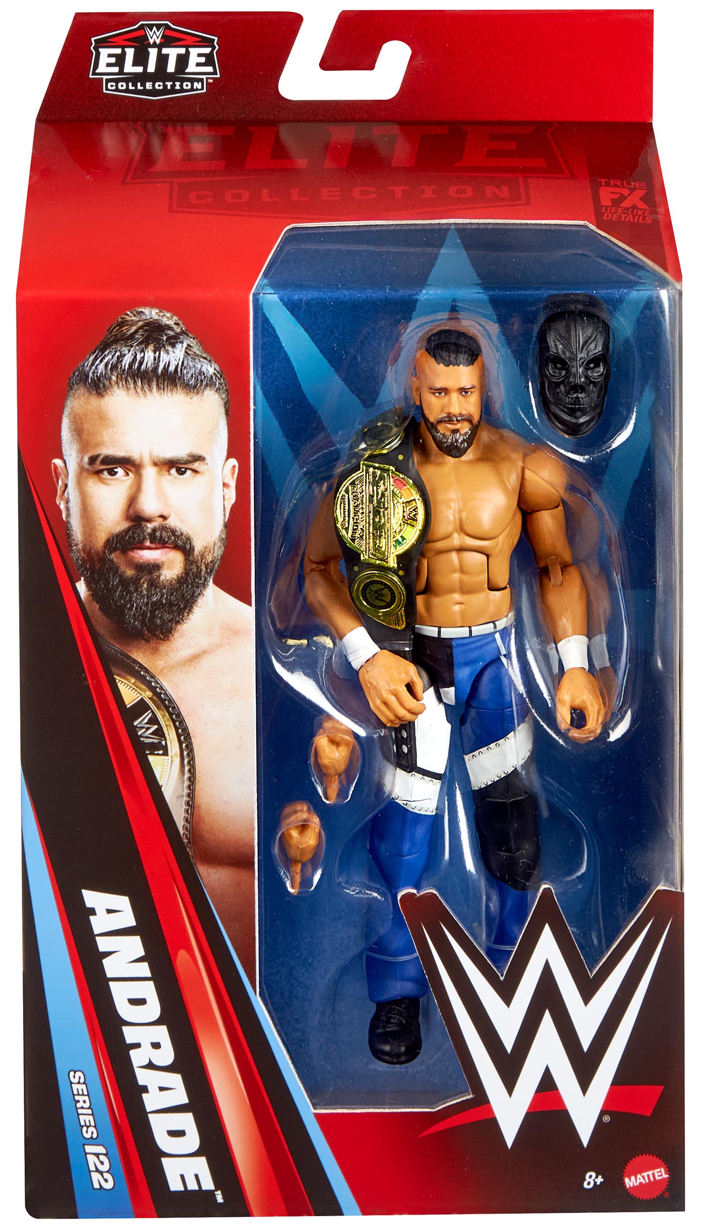 Andrade WWE Elite Collection Series #122 Action Figure – wrestlingshop.com