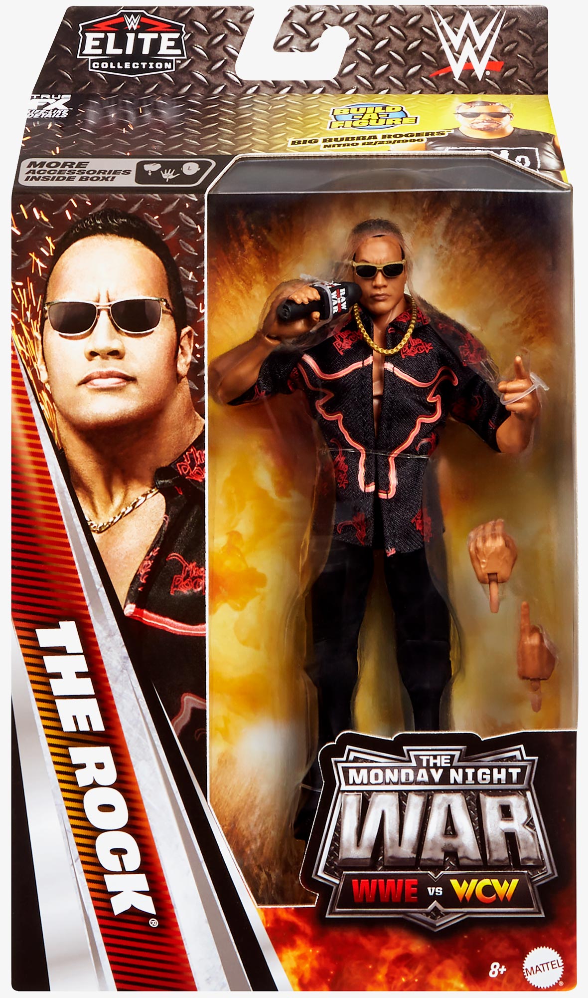 The Rock WWE Monday Night War Elite Collection Series #9 ...