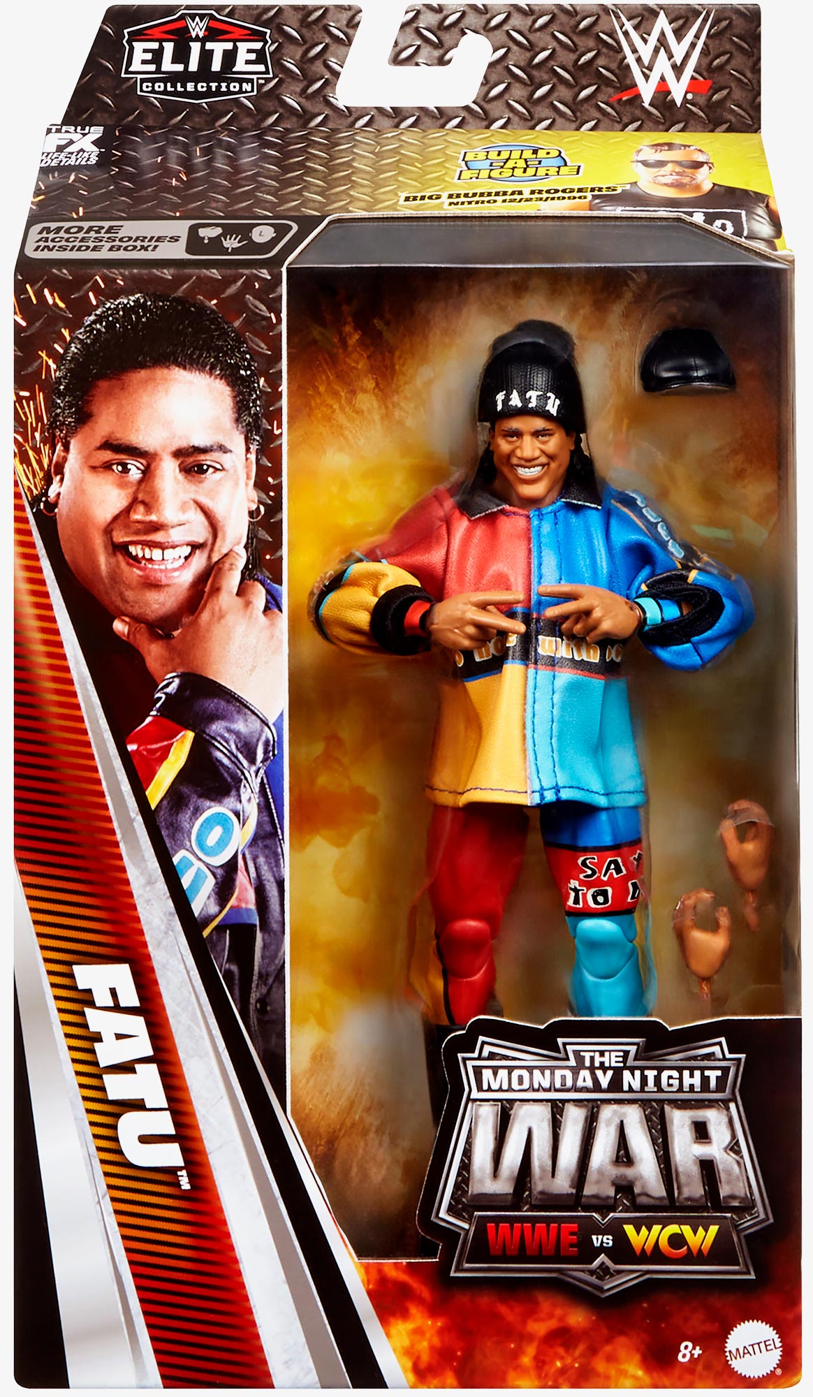 Fatu WWE Monday Night War Elite Collection Series #9 – wrestlingshop.com