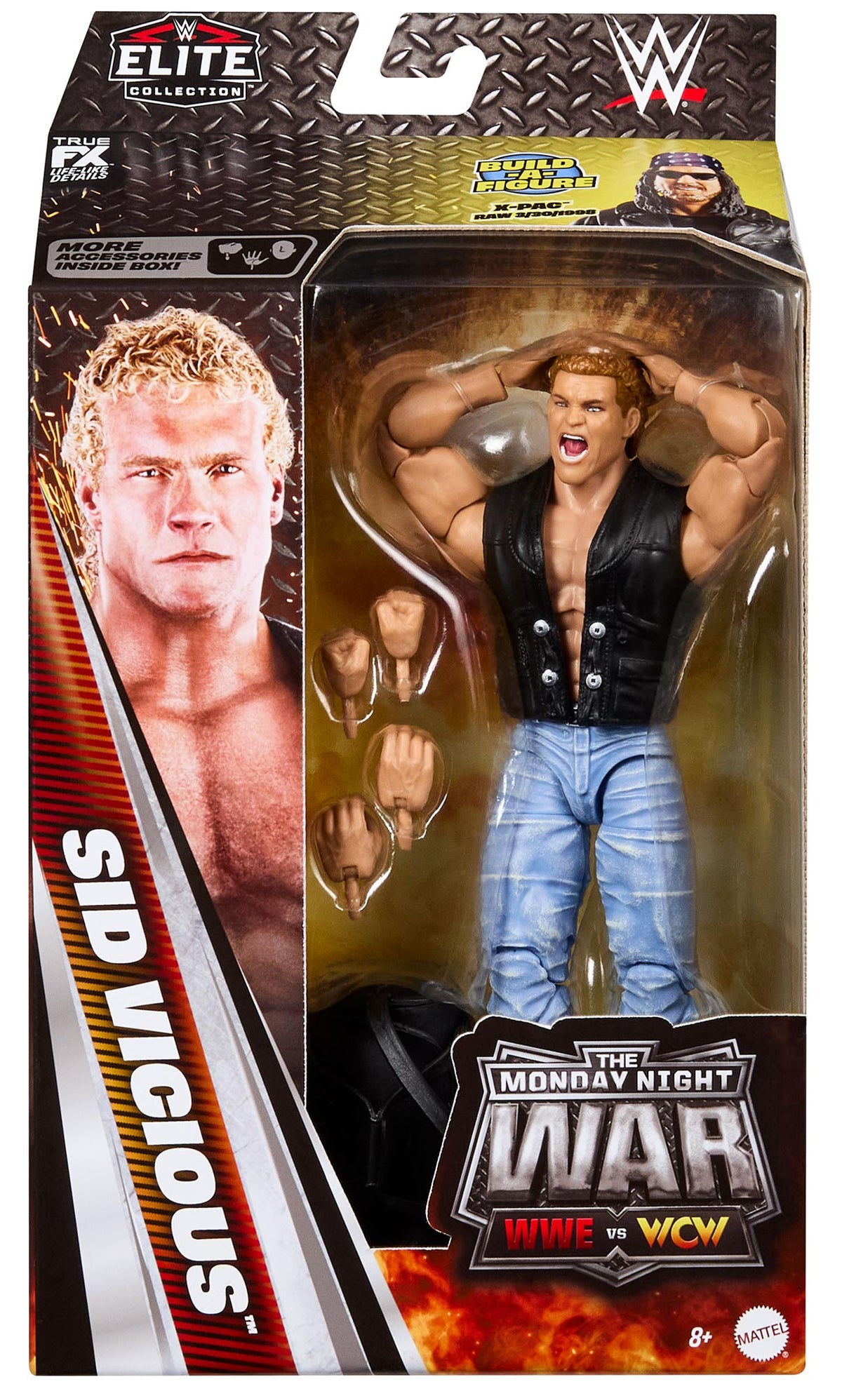 Sid Vicious WWE Monday Night War Elite Collection Series #10 Action ...