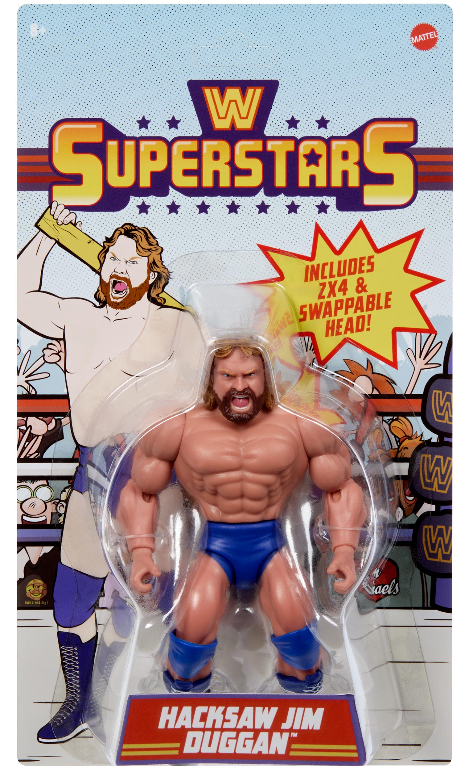 Hacksaw Jim Duggan WWE Superstars Series #17 Action Figure ...