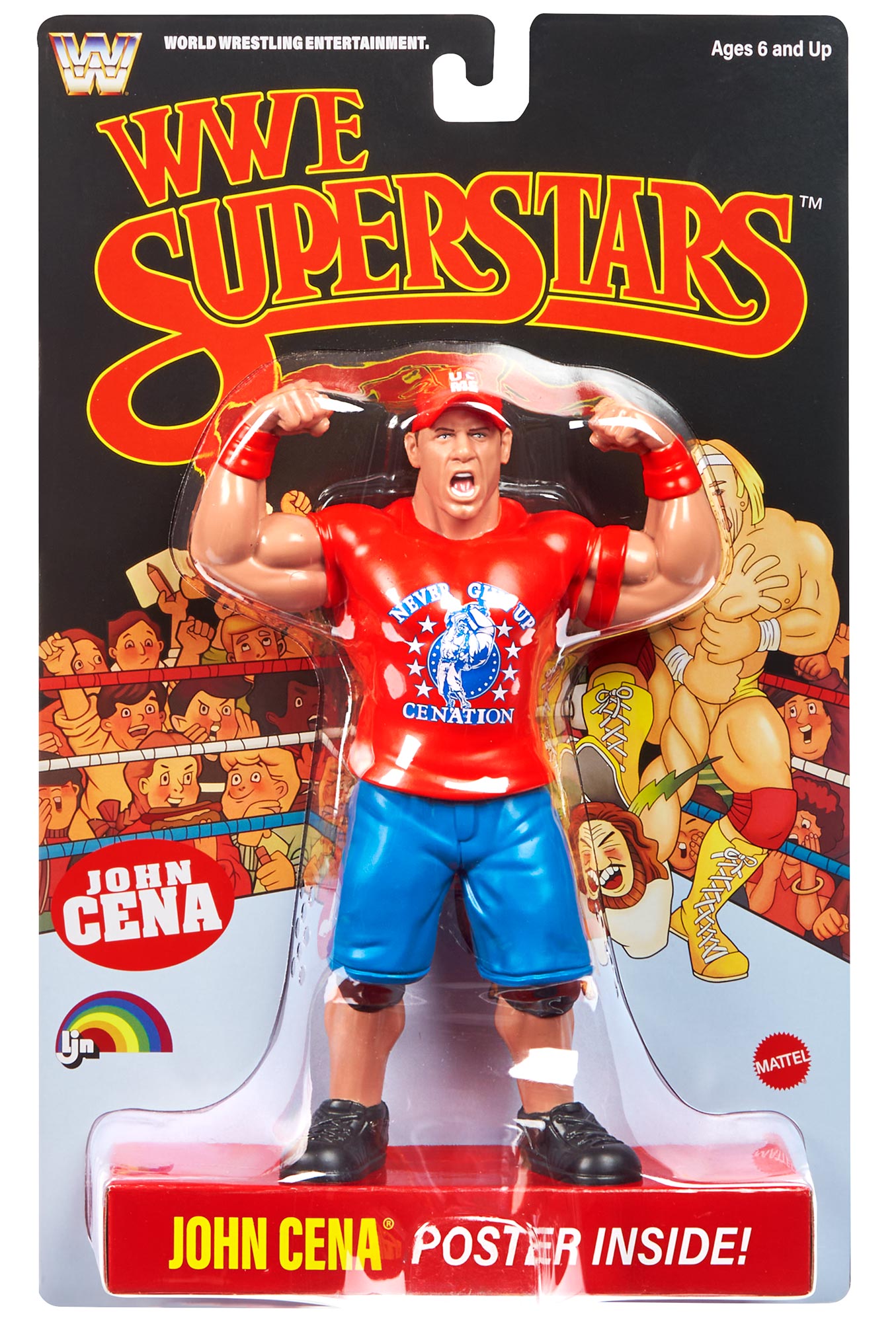 John Cena LJN WWE Superstars Series #1 (Black card) – wrestlingshop.com