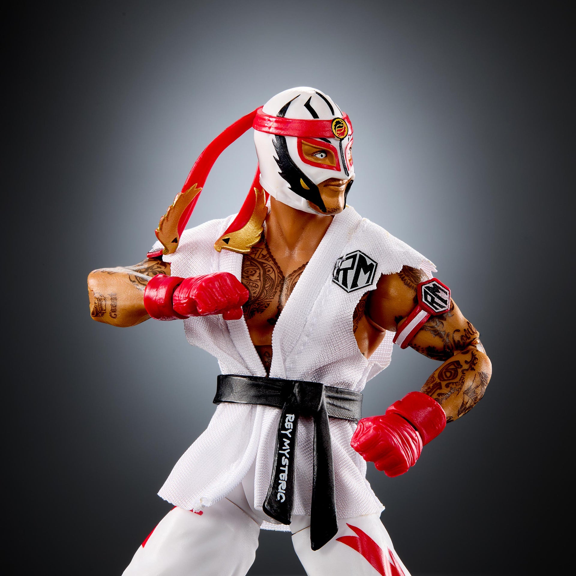 Rey Mysterio as Ryu WWE Elite Collection x Street Fighter Series #1 ...